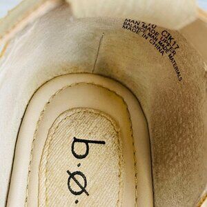 Børn | Shoes | Born Concept Boc Women Cik7 Nude Fabric Woven Wedge ...